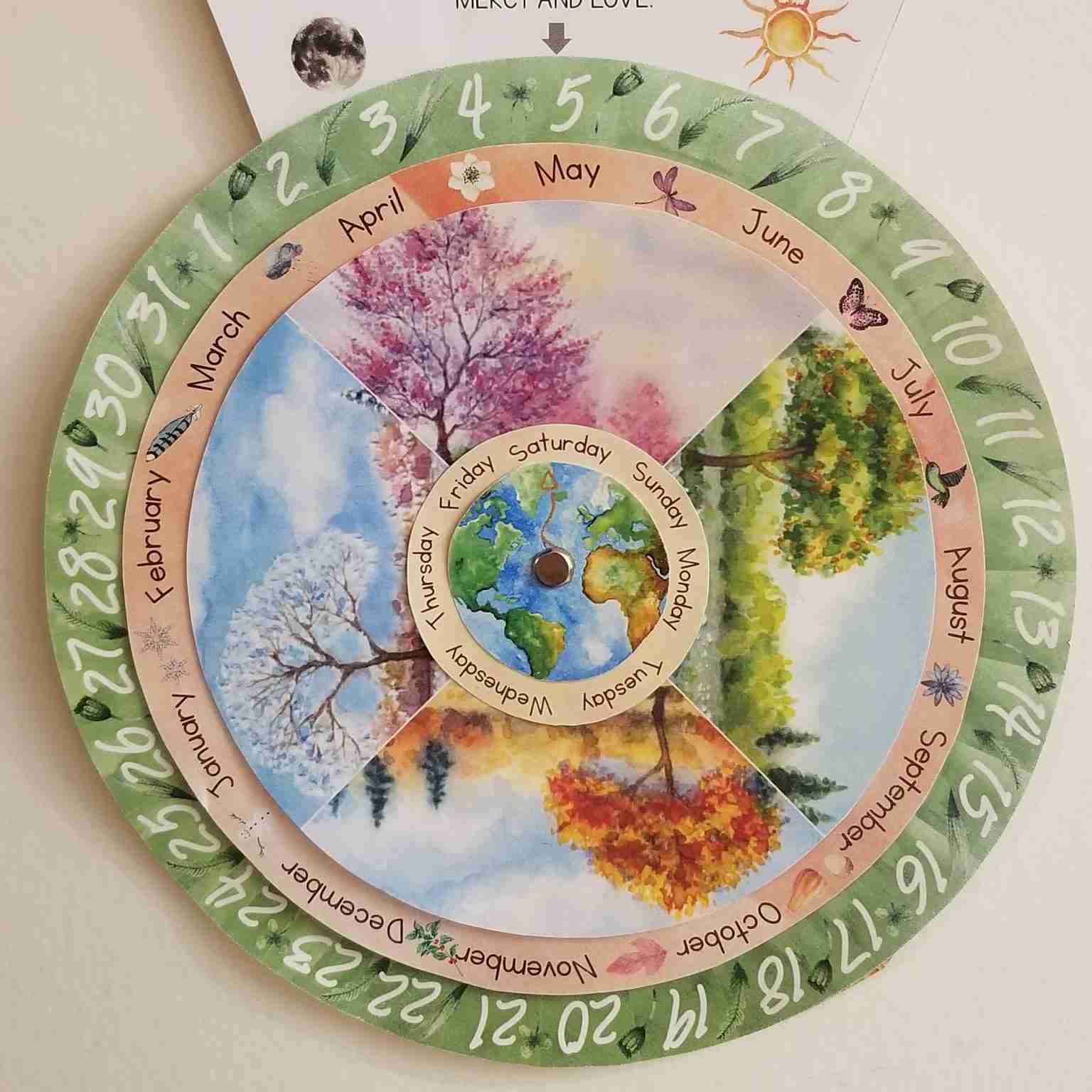Circular Calendar Bundle - Wonder-Filled Days